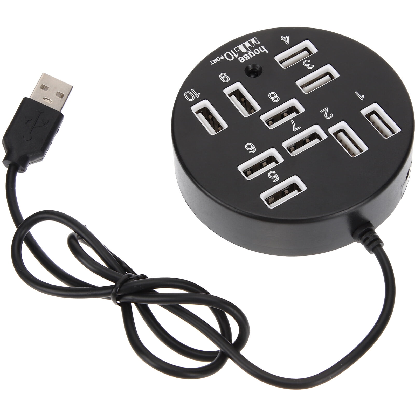 Usb Hub 10 Ports Usb Expander Extension for Laptop Desktop Computer ...
