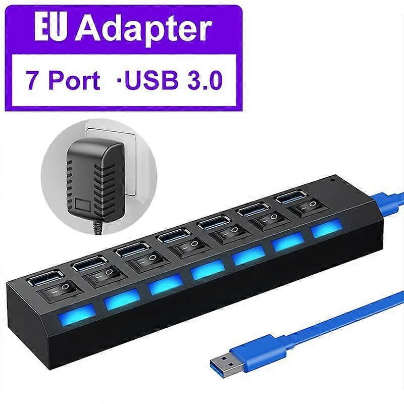 Usb Hub 3 0 Usb Splitter 2.0 Several Ports Extensor Usb Switch Multi Port Concentrator Multi ...