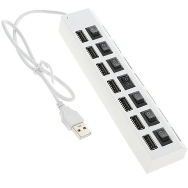 Multi Port USB Hub Splitter, 7-Port USB 2.0 Hub for Laptop, USB Port ...