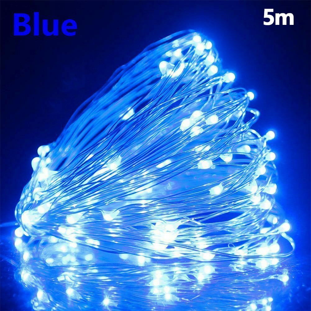 Usb Led Light String Rice Wire Copper String Fairy Lights Party Decor ...