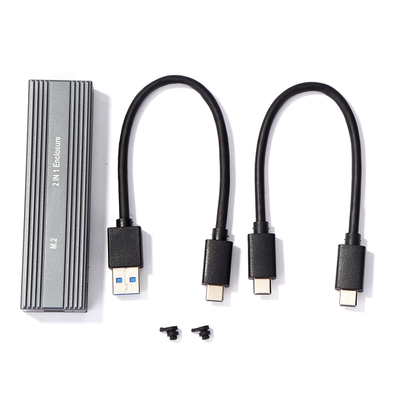 Usb M2 SSD Case NVME Enclosure M.2 To USB Type C 3.1 SSD Adapter For Protocol NVME PCIE NGFF M/B ...