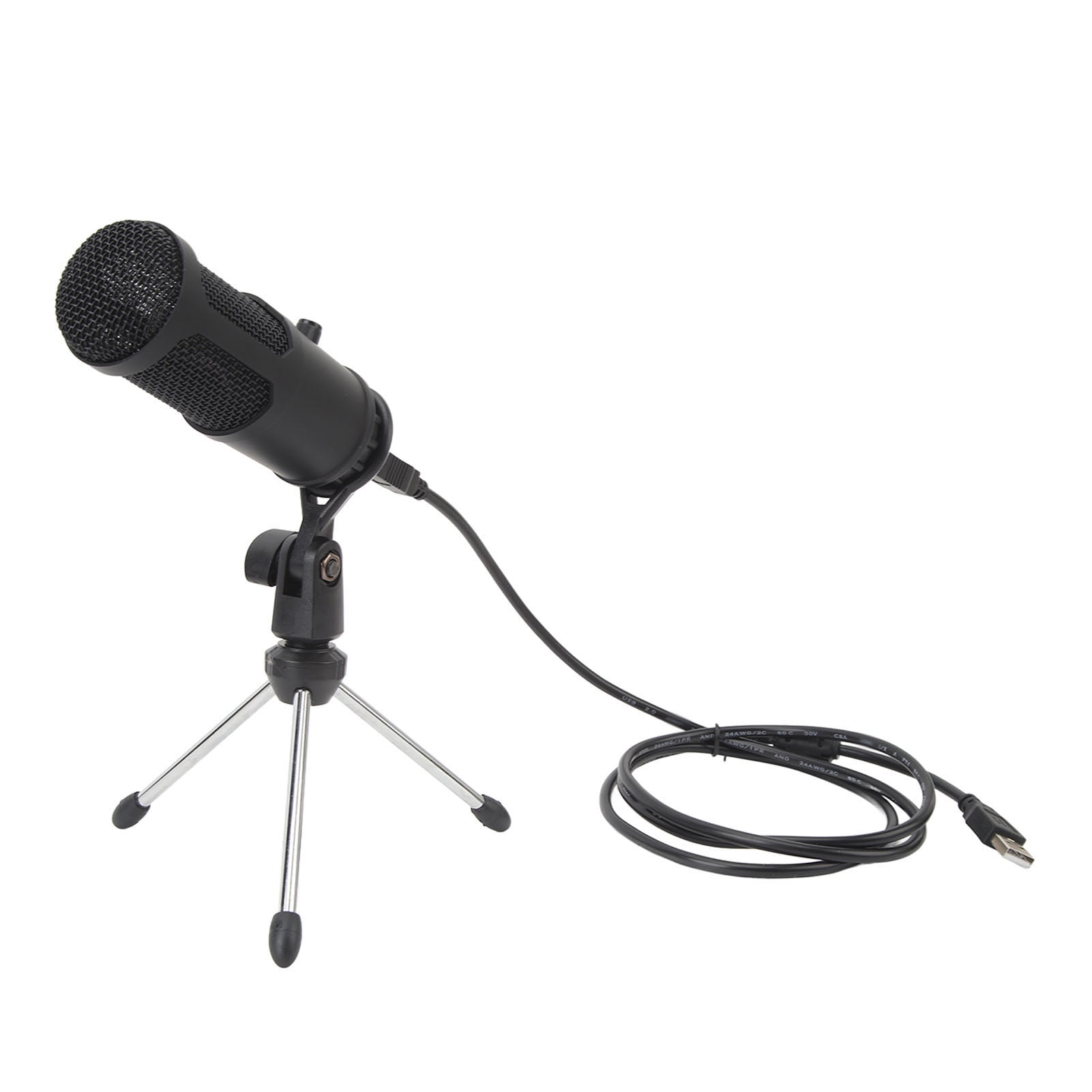 Usb Microphone Noise Reduction Plug And Play Pc Condenser Microphone ...