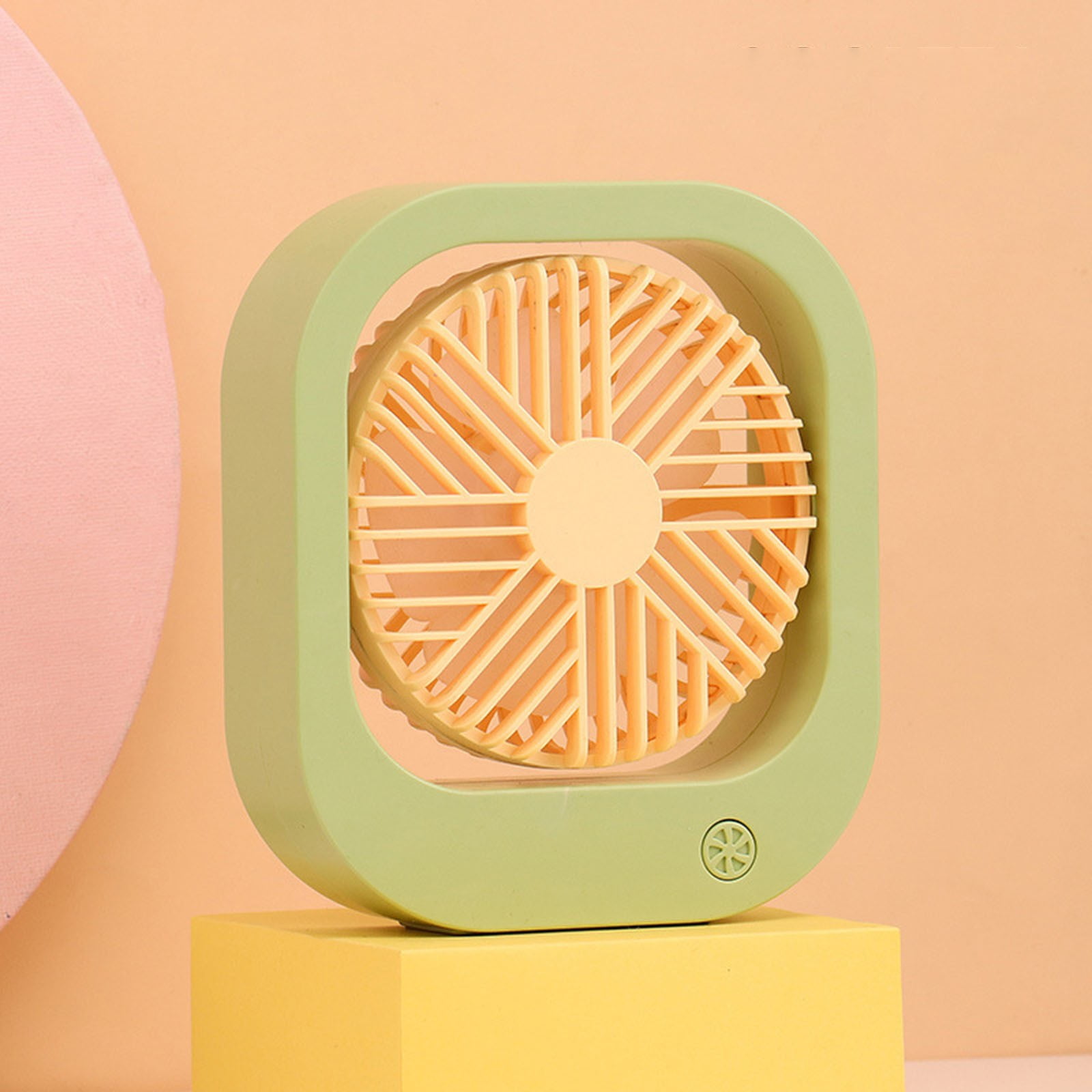 Usb Mini Fan, Rechargeable Folding Desk Fan, High Wind Power, Portable ...