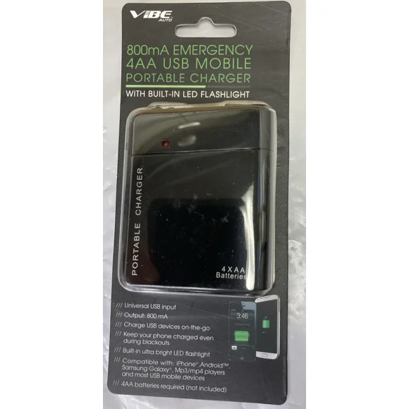 Aa Battery Powered Phone Charger