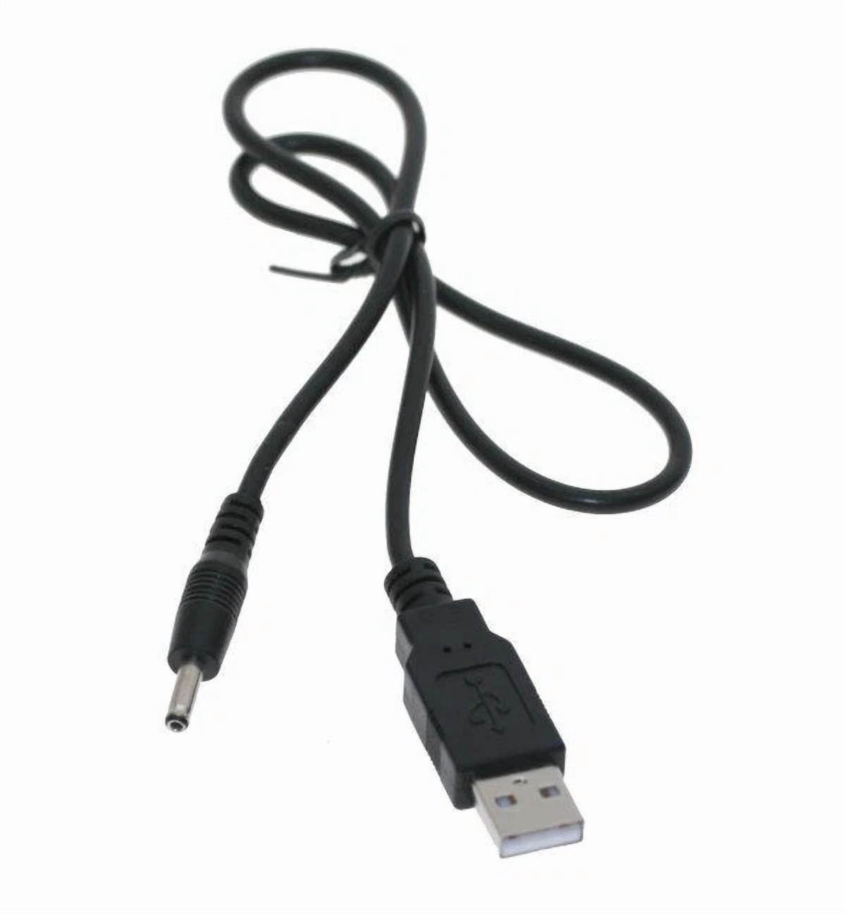 Usb Power Cable (Type A Male To 3.5Mm) Round Tip - Walmart.com