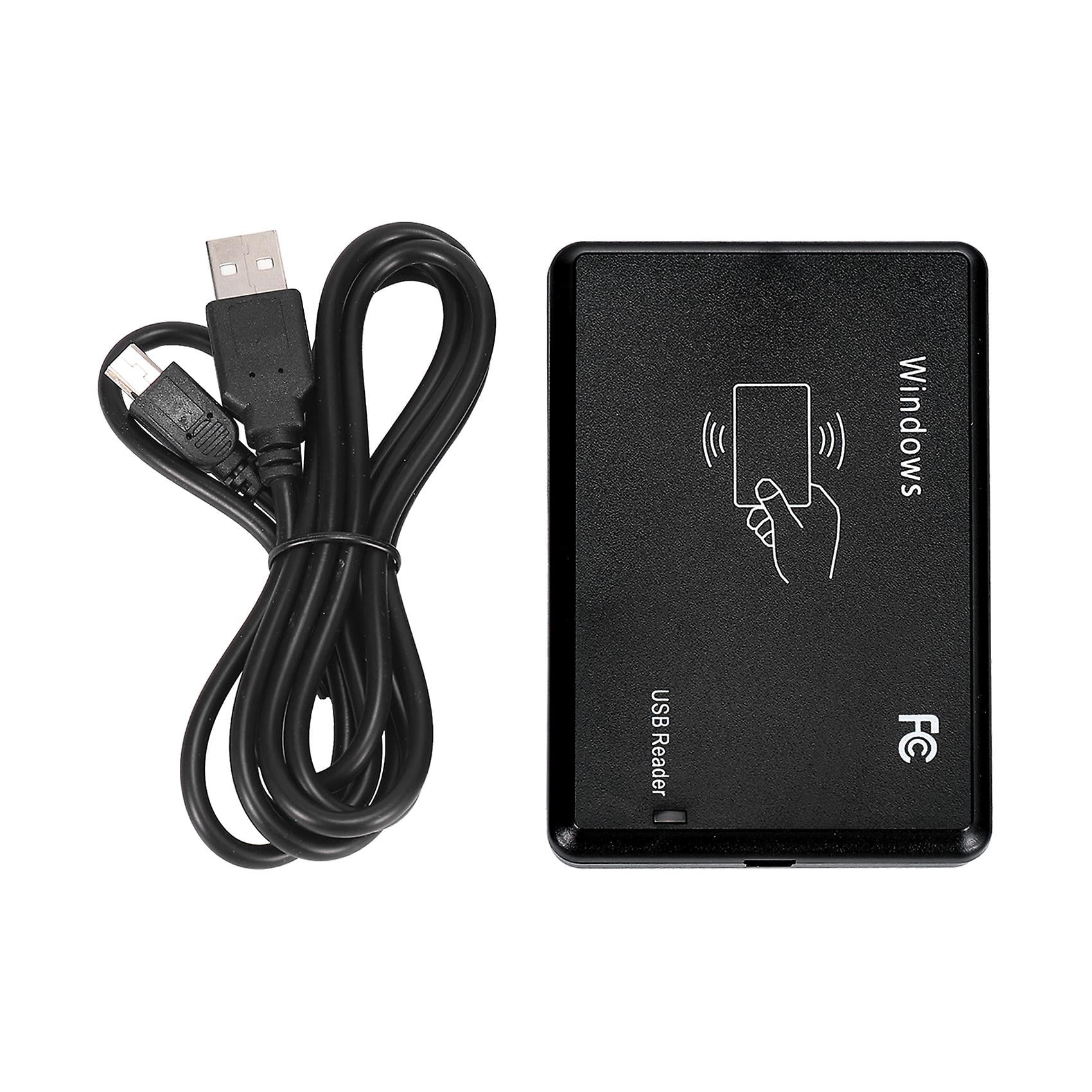 Usb Rfid Desktop Id Card Reader Contactless Card Reader - Walmart.com