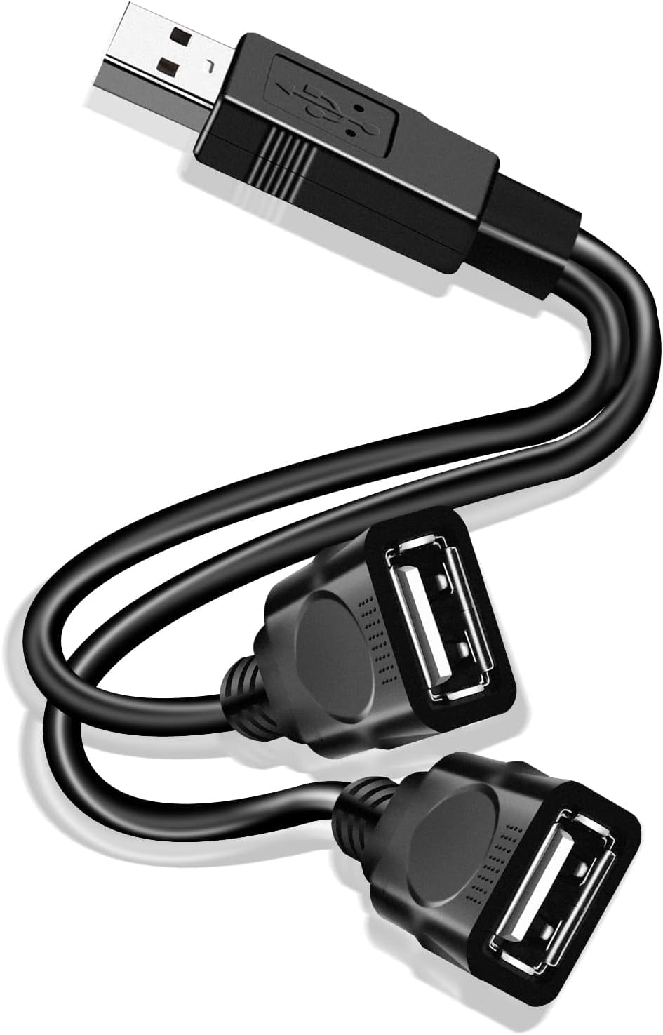 Usb Splitter 1 In 2 Out Usb A Male To 2 Double Female Jack Y Splitter 2 ...