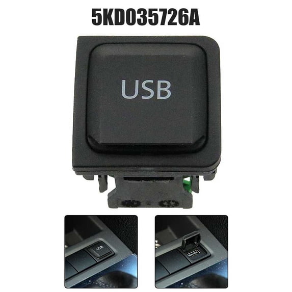 Usb Switch Socket For Jetta For Golf Mk6 Center Console Part Number ...