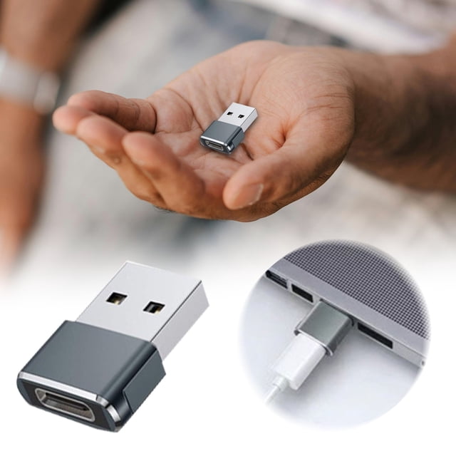 Usb To Type C Adapter Compact & High Speed Data Transfer Universal ...