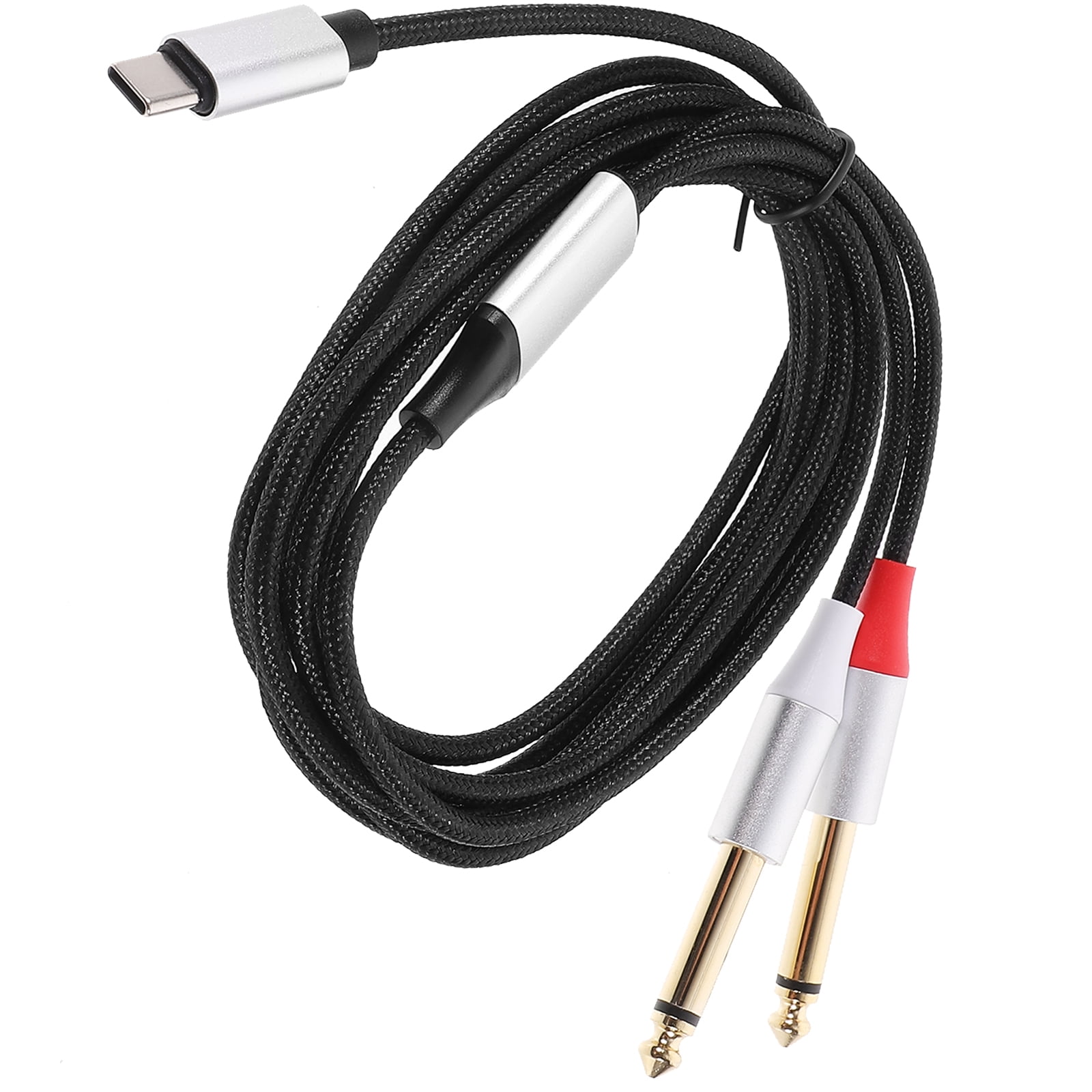 Usb-c To Double 6.35mm Audio Adapter Wire 2-meter Audio Conversion ...