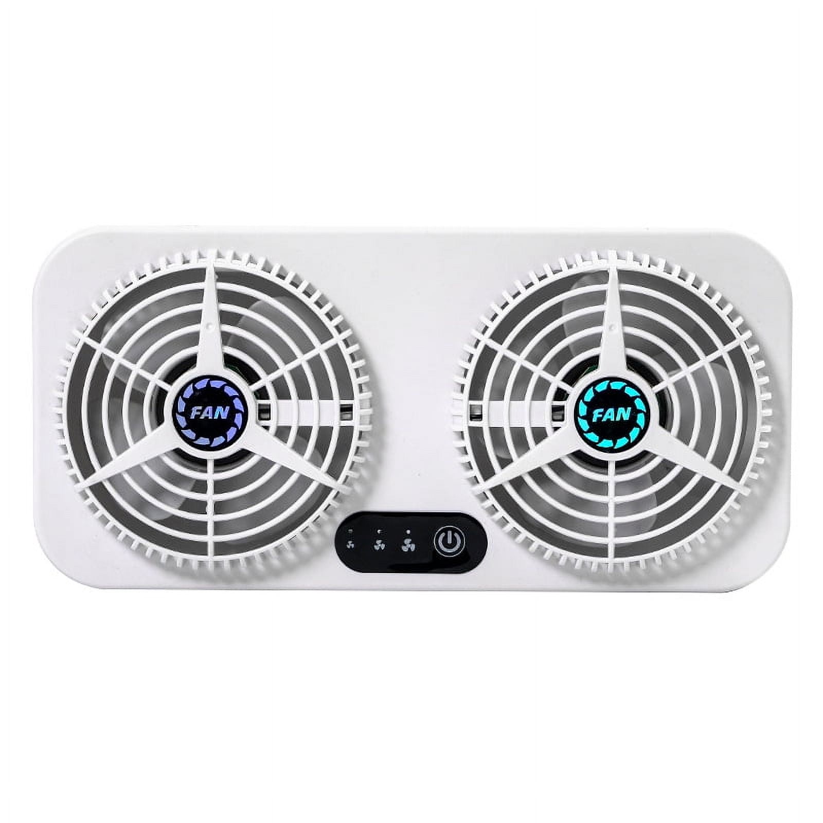 Usb car air circulation fan car double car fan cooling exhaust fan mini ...