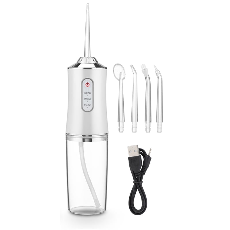 Usb rechargeable water flosser oral irrigator dental water jet teeth ...
