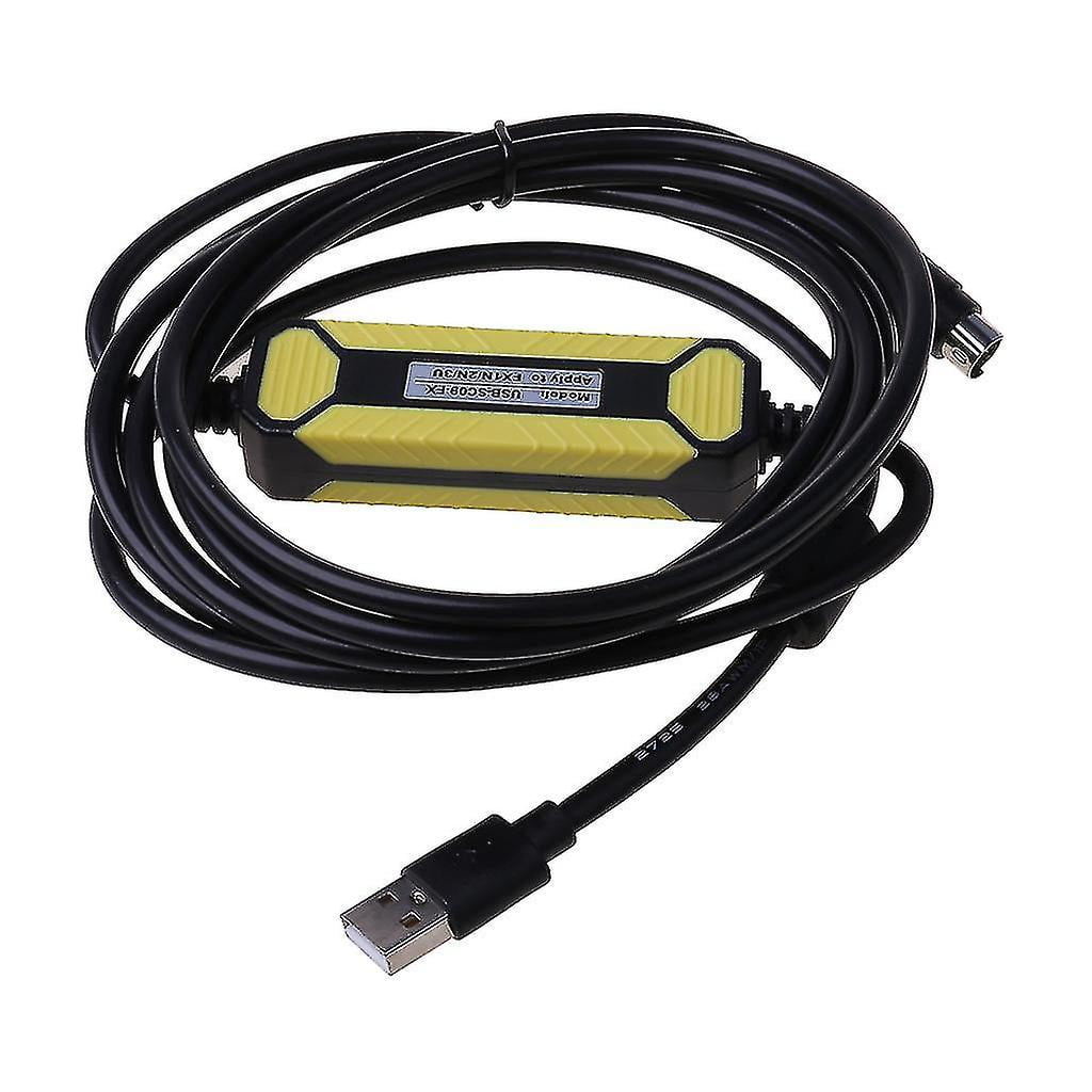 Usb-sc09-fx Programming Cable For Mitsubishi Fx Series Plc ...