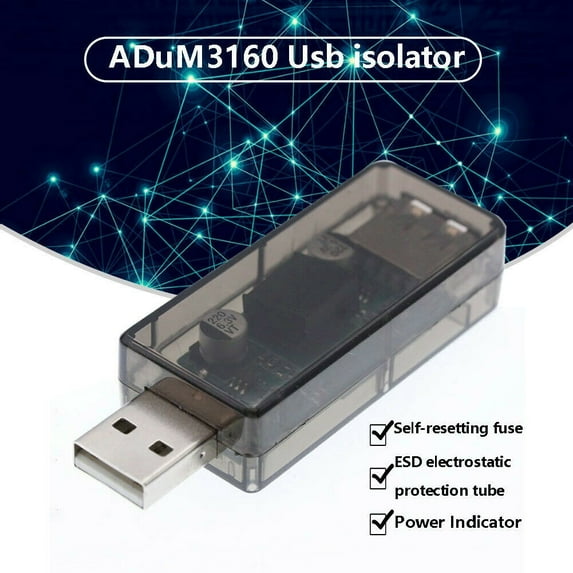 USB2.0 1500V-ADuM3160 USB To USB Isolator Audio Signal Power Supply ...
