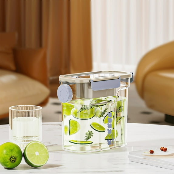 Usbinx Life 2L Plastic Beverage Dispenser Leak Proof Pitcher with ...