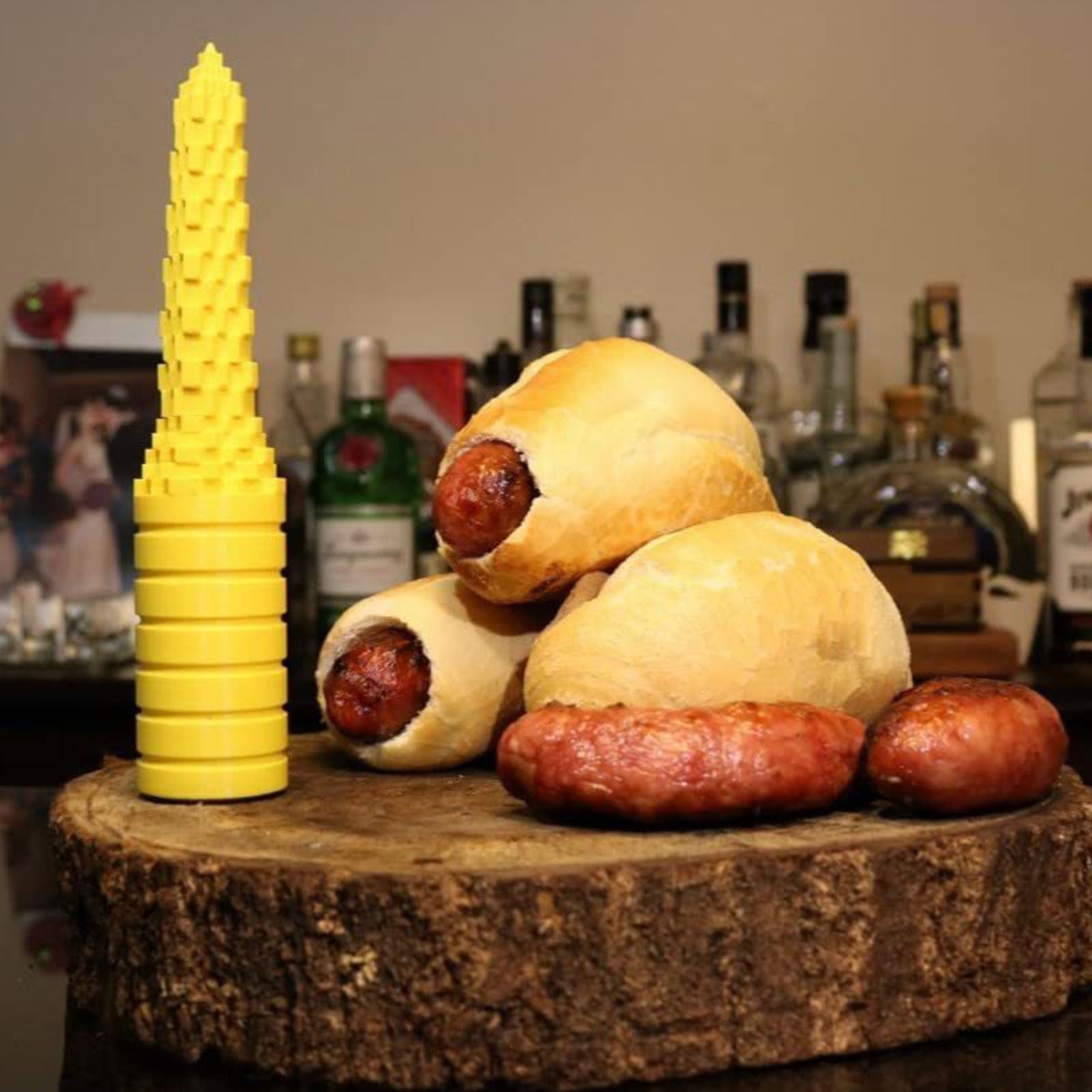 Usbinx Life Hot Dog Bun Driller Plastic Bread Inserting Tool ABS ...