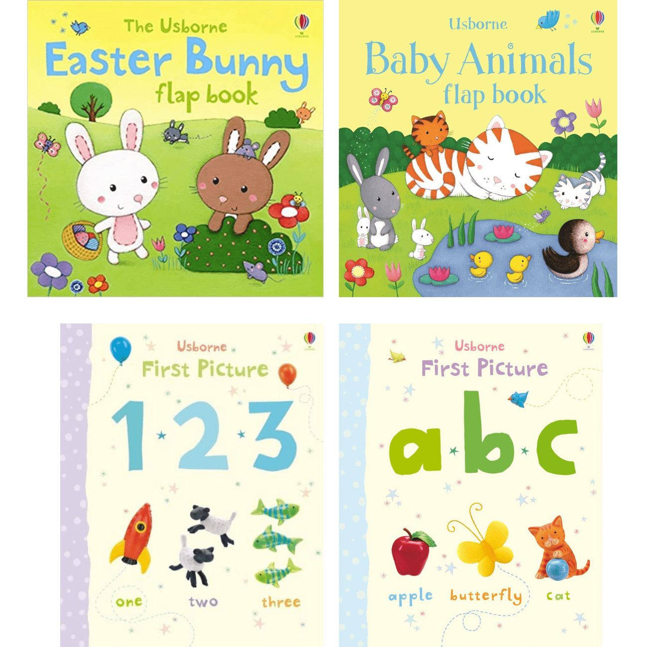 Usborne Baby Animal Flap Book; Easter Bunny Flap Book; First Picture ...
