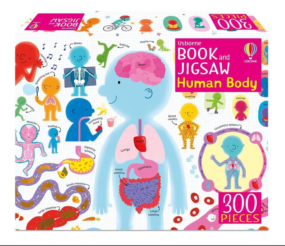 Usborne Book and Jigsaw Human Body - Walmart.com