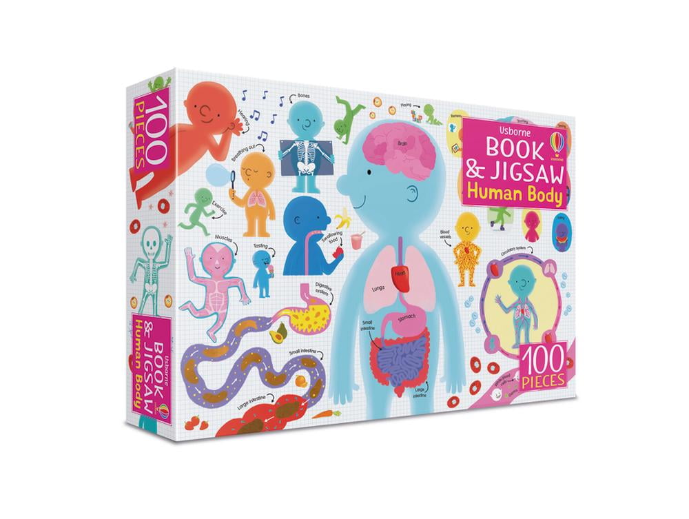 Usborne Book and Jigsaw Human Body - Walmart.com