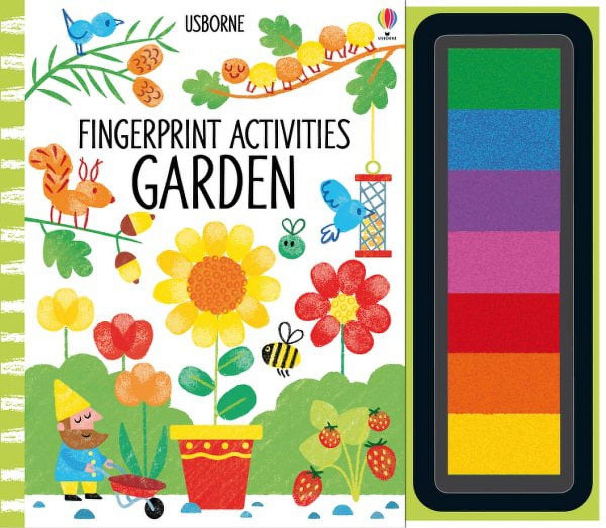 Usborne Fingerprint Activities: Garden - Walmart.com