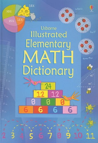 Pre-Owned Usborne Illustrated Elementary Math Dictionary (Illustrated ...