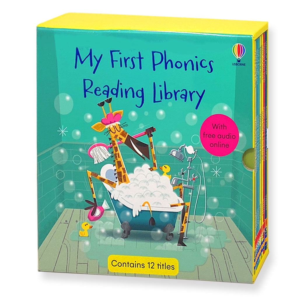 Usborne My First Reading Library 12 Books Collection Box Set With Free ...