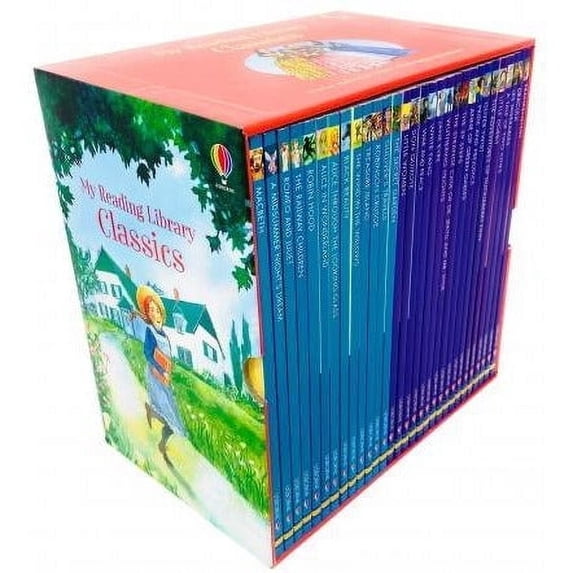 Usborne My Reading Library Classics 30 Books Box Set Collection Age 7 ...