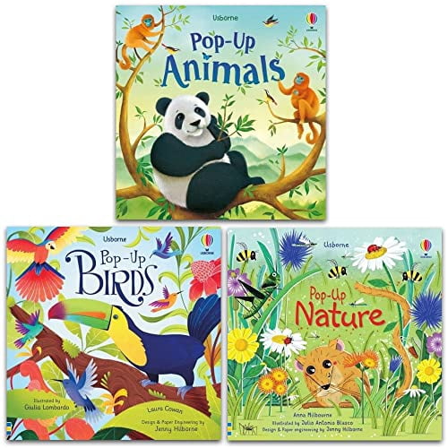Usborne Pop Up Collection 3 books Set By Fiona Watt Series 2 (Pop-Up ...