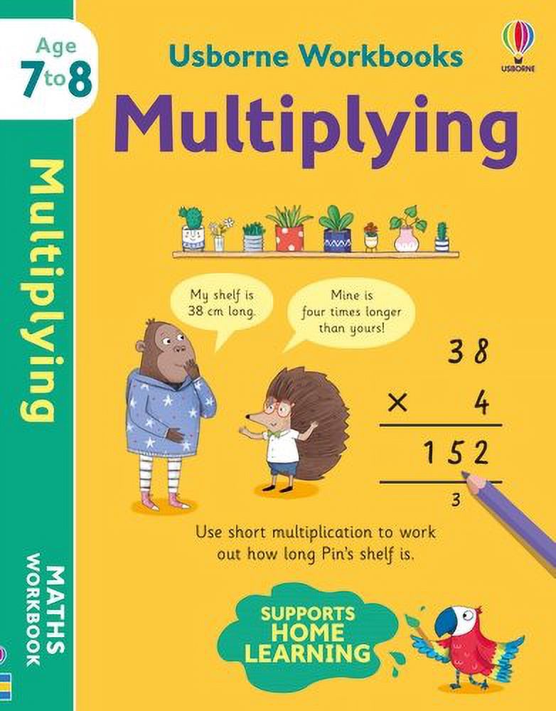 Usborne Workbooks Multiplying 7-8 - Walmart.com