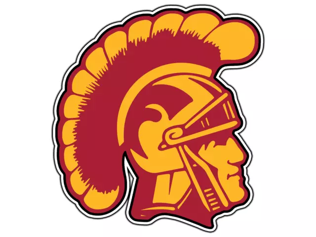 Usc Trojans Mascot Logo #2 Waterproof Sticker Phone Decal Water Bottle ...