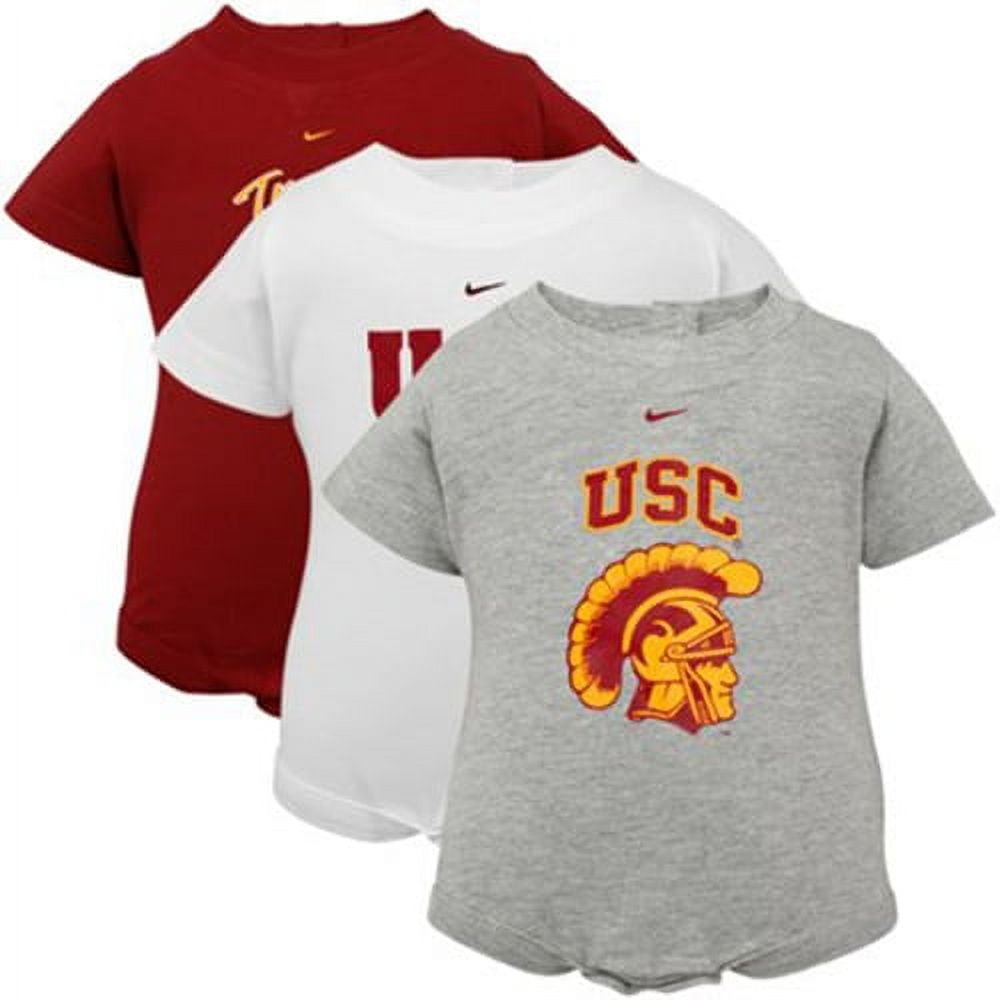 Usc Trojans Nike Infant 3-pack Creeper Set - Walmart.com