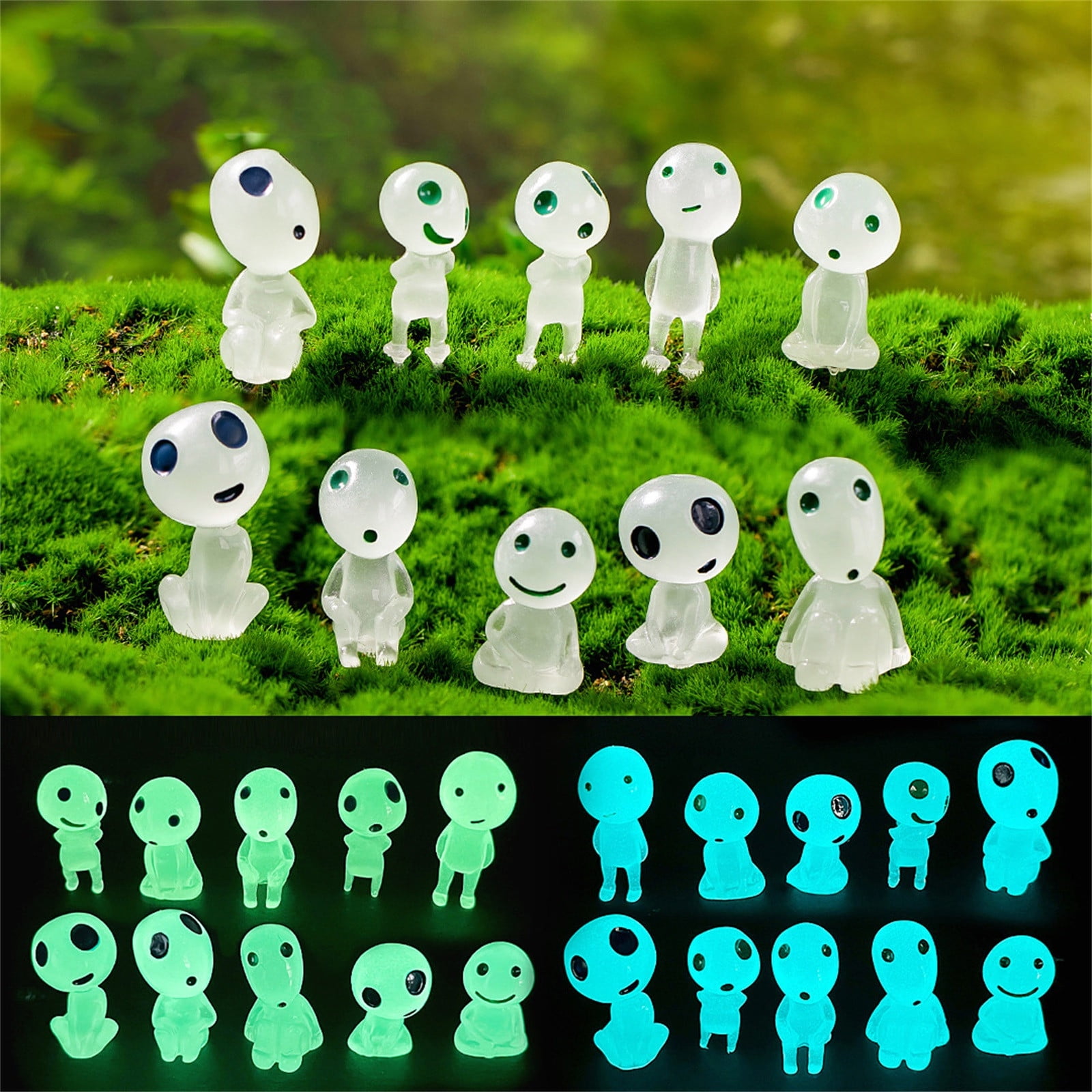Uscallm 2Pcs Luminous Tree Elves Decorations, Luminous Princess ...