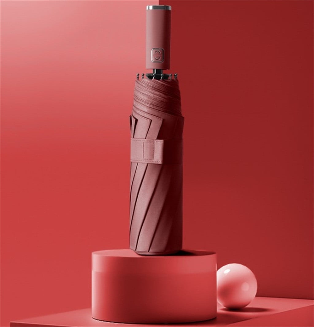 Uscallm Automatic Folding Sun Umbrella, Super Windproof Automatic ...