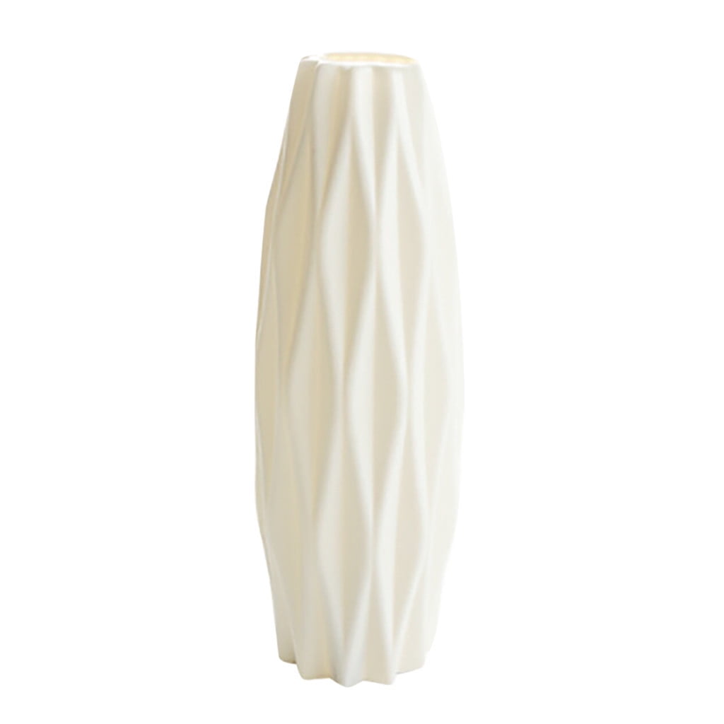 Uscallm Beautiful Woman Flower Pot, Geometric Shatterproof Vase, Modern ...