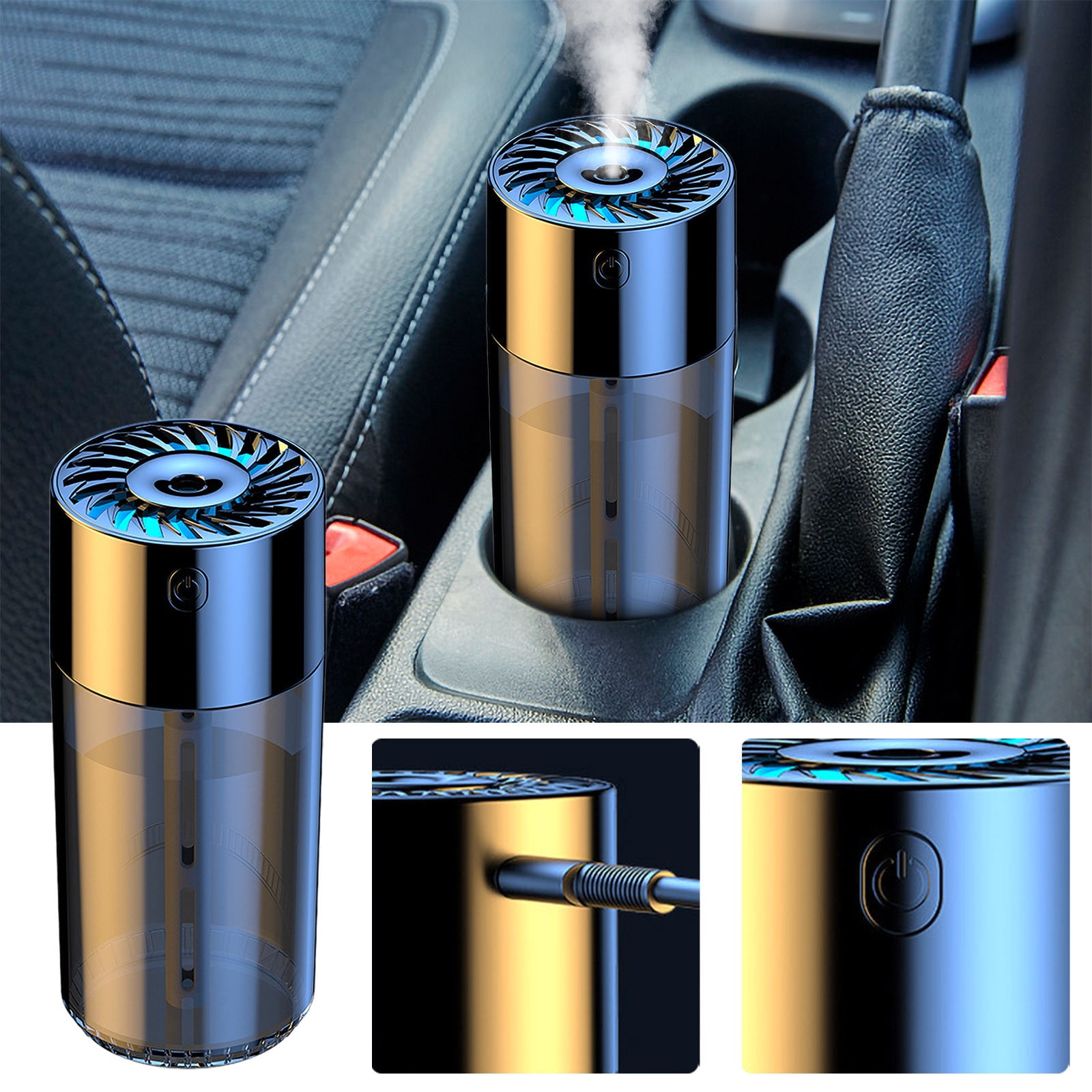 Uscallm Car Diffuser Humidifier, Aromatherapy Car Diffusers for ...