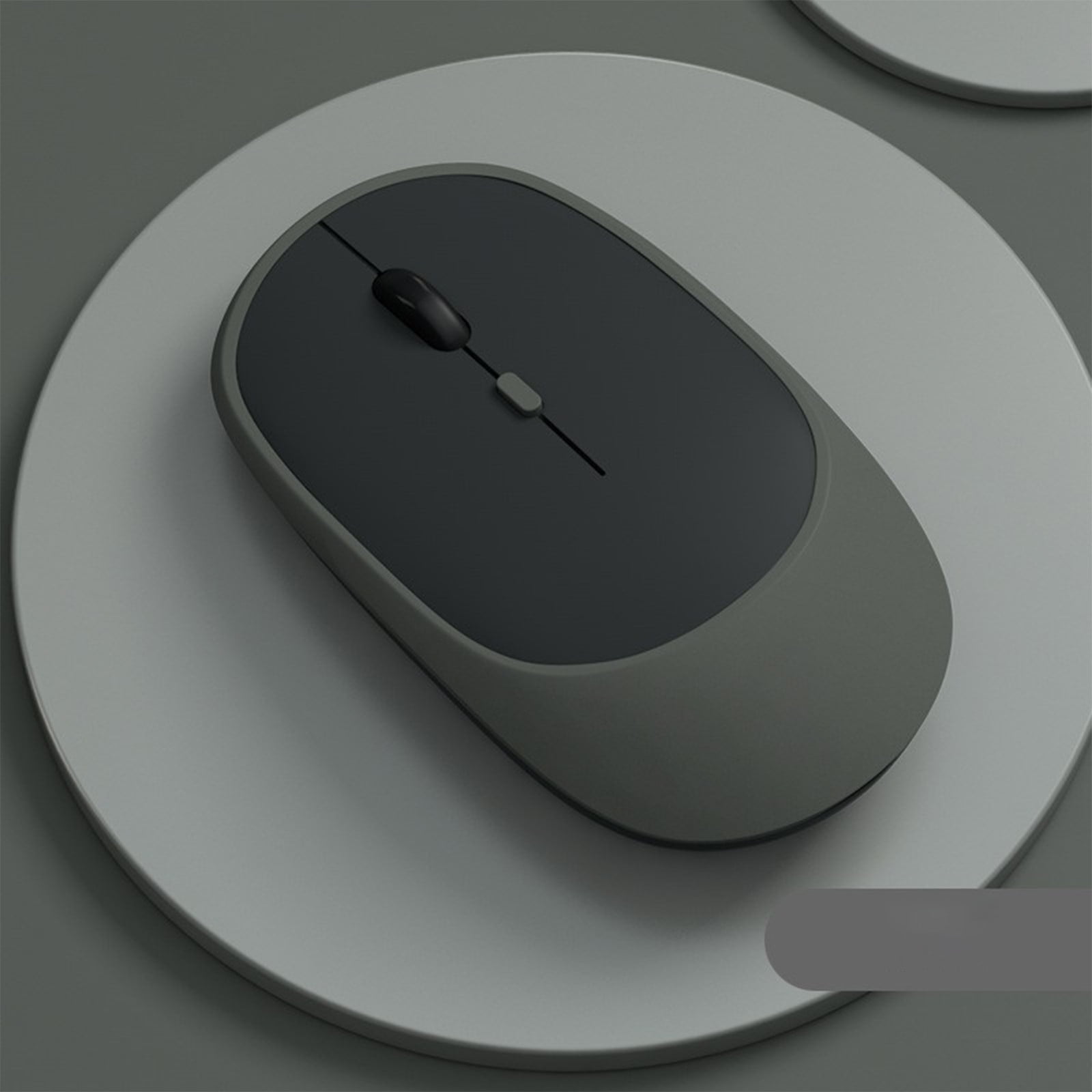 Uscallm Dual Mode Wireless Bluetooth Mouse, Ergonomic Bluetooth Mouse ...