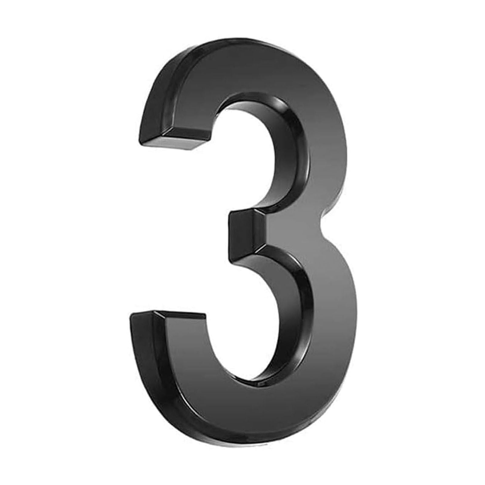 Uscallm Gold Modern House Numbers Mailbox Numbers 0-9 Self-Adhesive ...