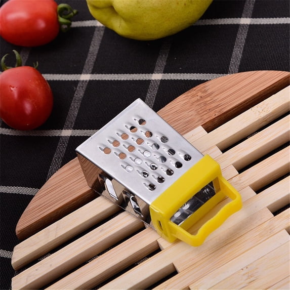 Uscallm Mini Four Sided Multi Grater, Mini Four Sided Grater, Multi ...
