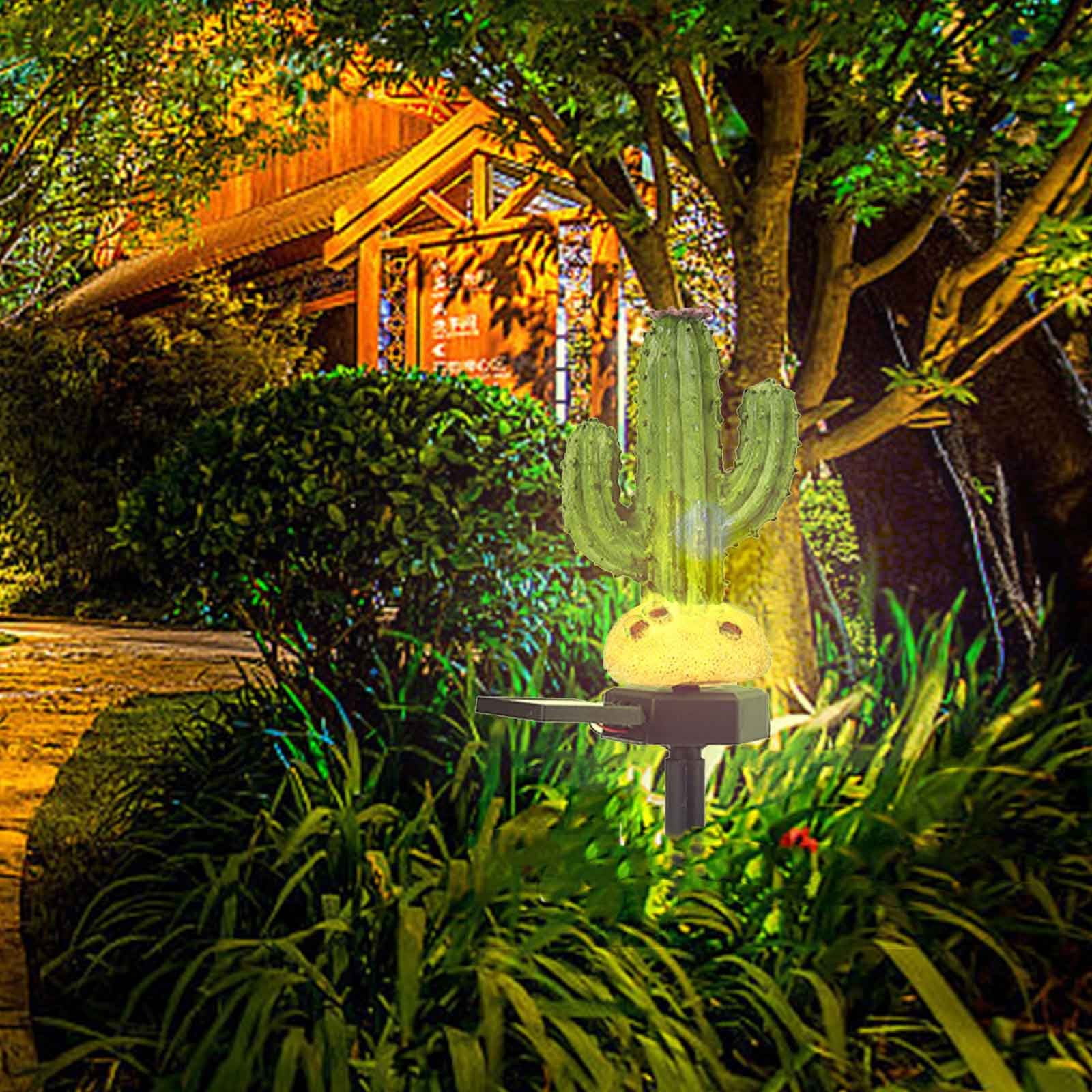 Uscallm Outdoor Solar Garden Stakes Lights, Resin Bird Garden Stakes ...