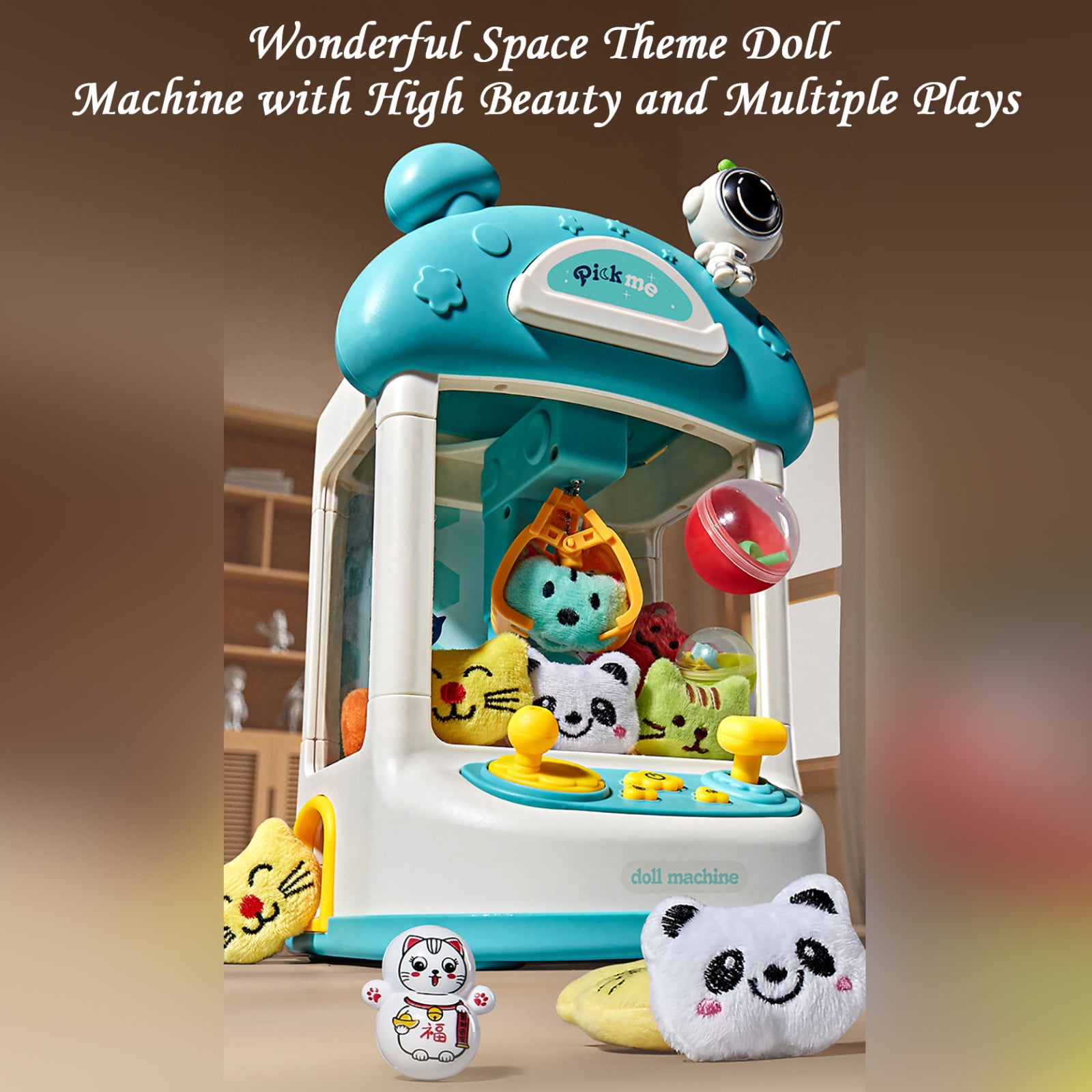 Uscallm Space Claw MachineKidsToy, Space Claw Machine Arcade Game ...