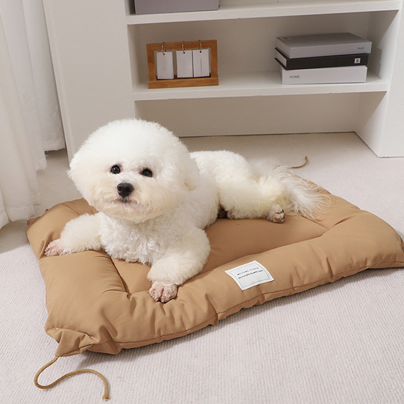 Uscallm Winter Thickened Dog Bed Soft Cotton Pet Bed Mat for Puppy Dog ...