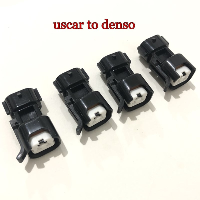 Uscar to Denso Adapter Connector Socket Clip EV14 High Quality 4pcs ...