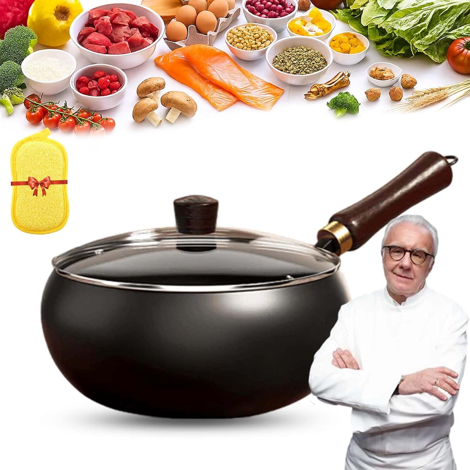 Usceshonn Iron Pot, Suntuup Japanese Iron Pan, Uncoating Cast Irons Pot ...
