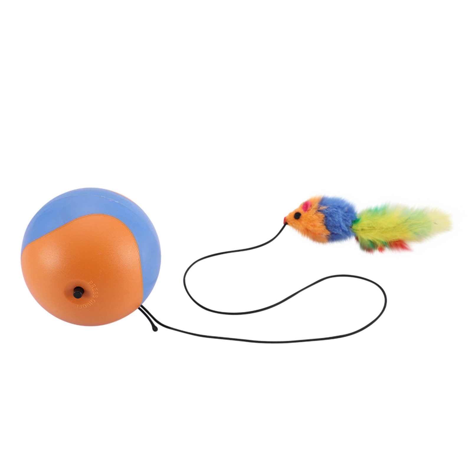 Usdian Automatic Teasing Sound Mouse, Interactive Pet Toy with Moving ...