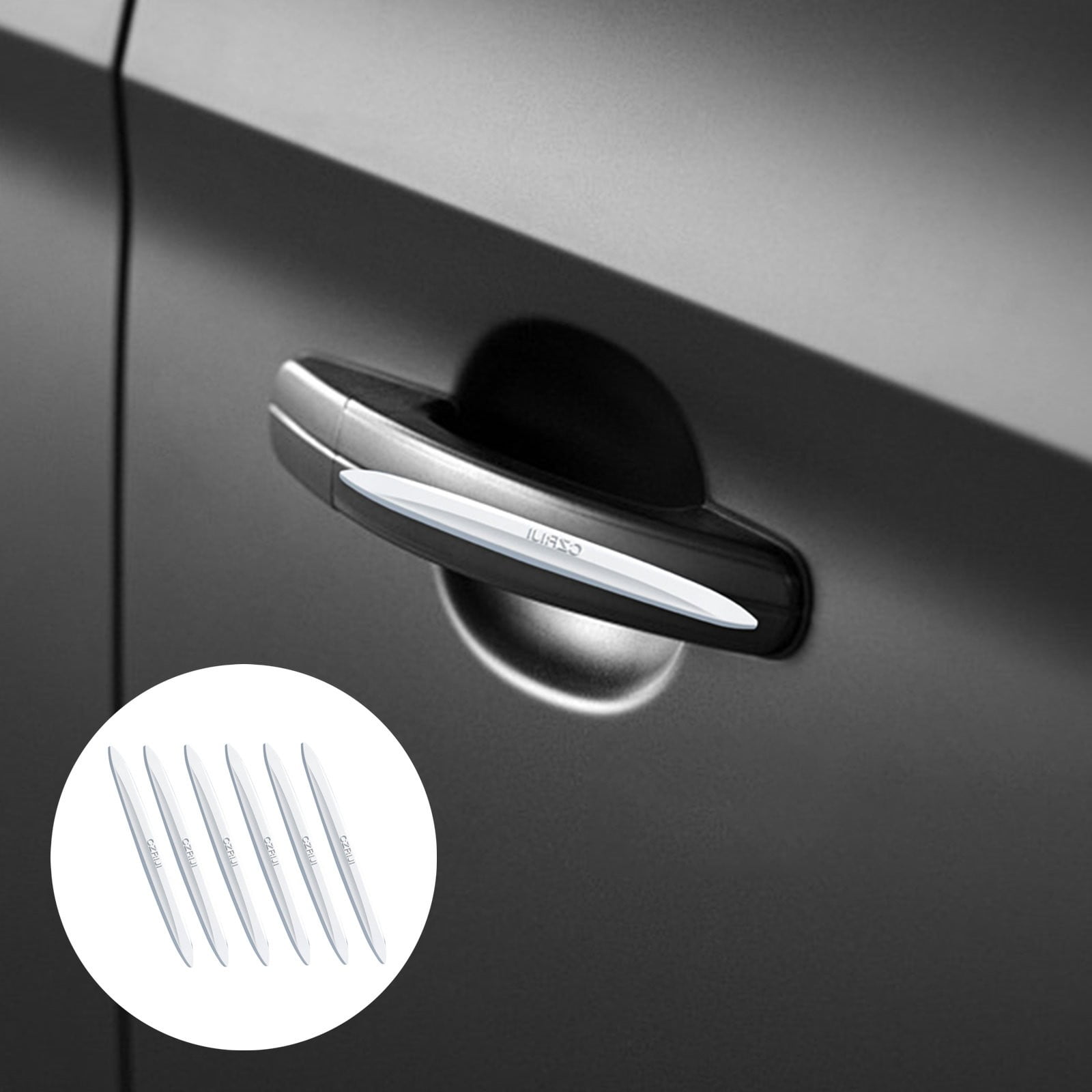 Usdian Car Door Anti-Collision Strip, Soft PVC Protective Door Guard ...