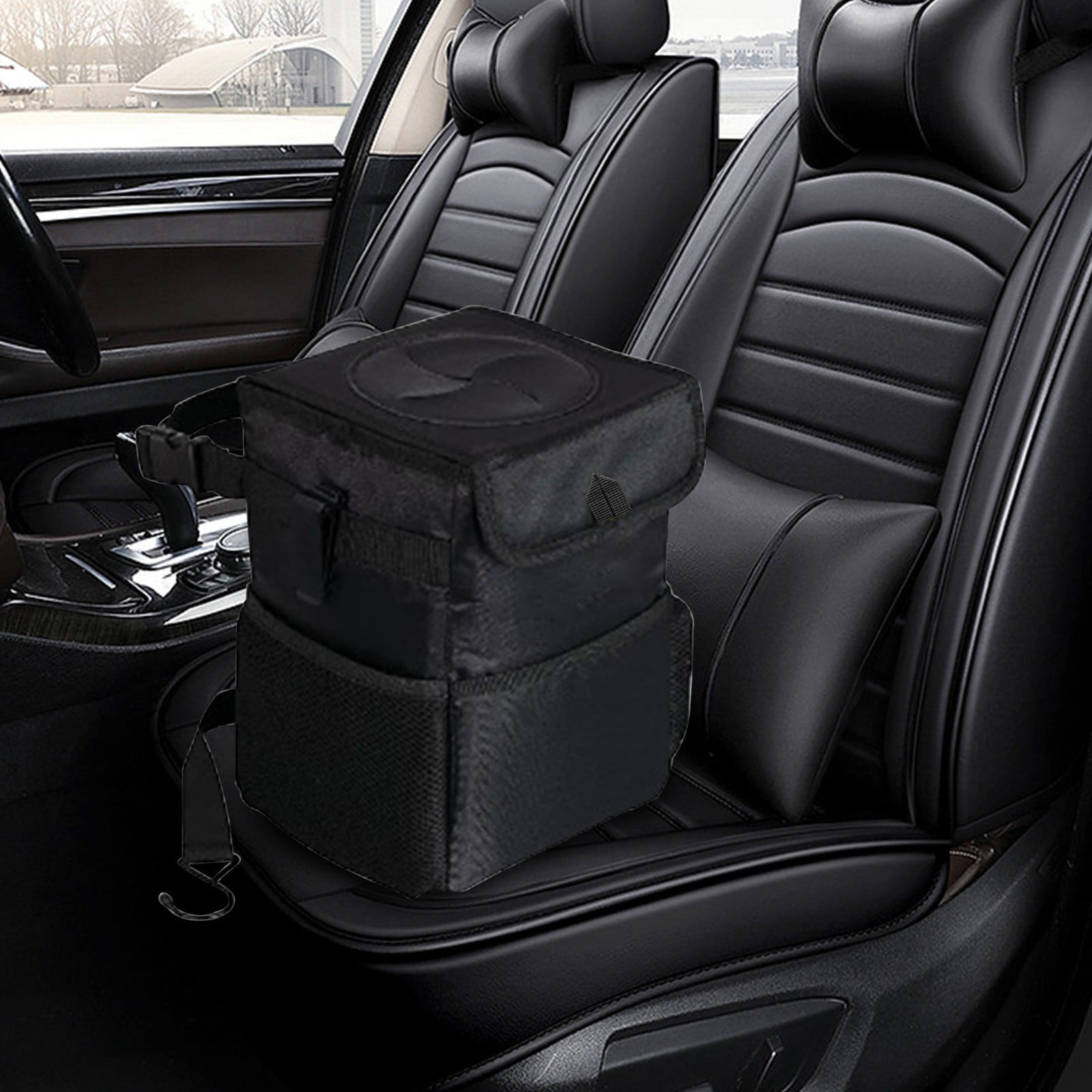 Usdian Car Trash Cans Back SeatHanging Dumpsters Foldable Garbage Bags ...