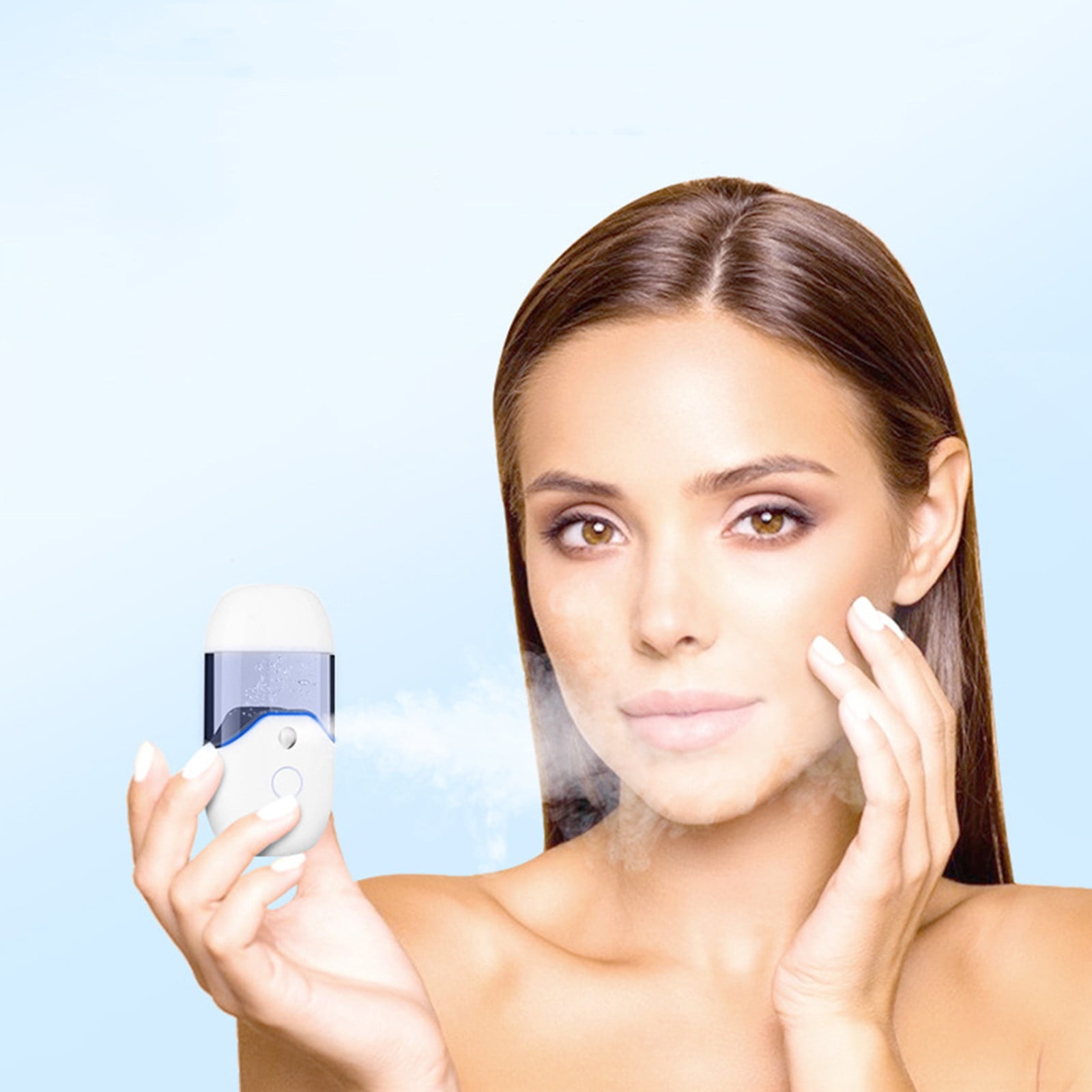 Usdian Mini Facial Humidifier, USB Rechargeable Portable Face Sprayer ...