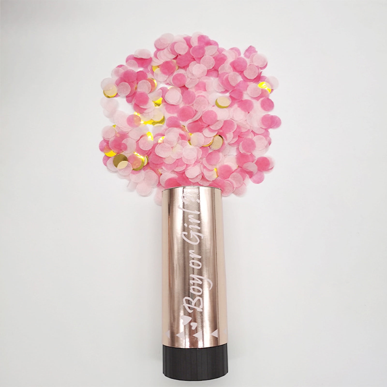 Usdian Multicolor Confetti Cylinder, Safe and Easy to Use, Foil Glitter ...