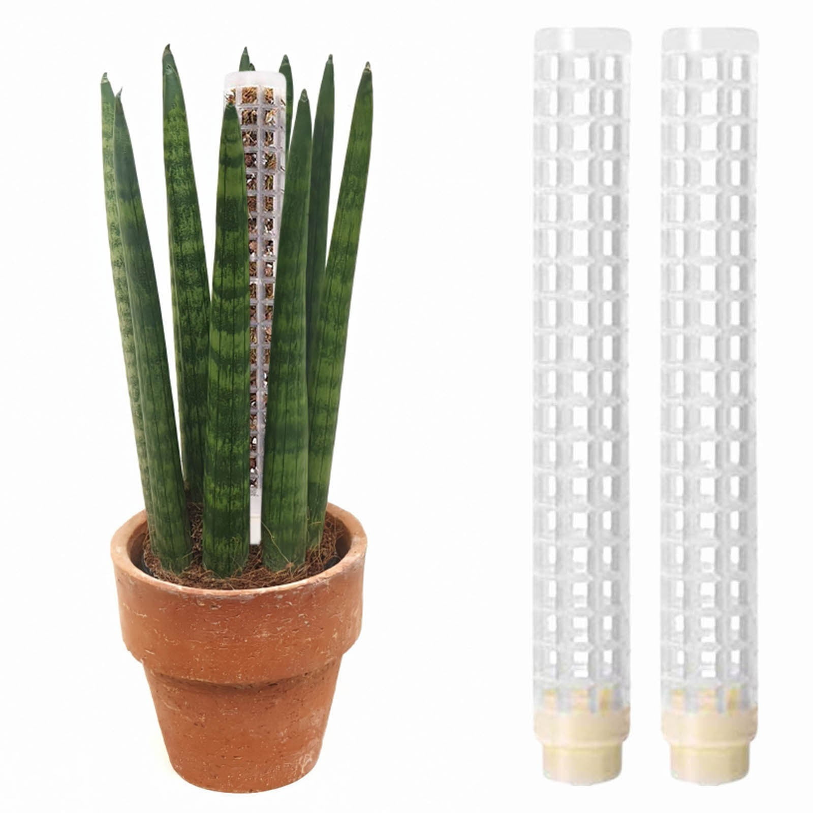 Usdian Plastic Moss Pole Set for Plants, Sturdy Monstera Climbing ...