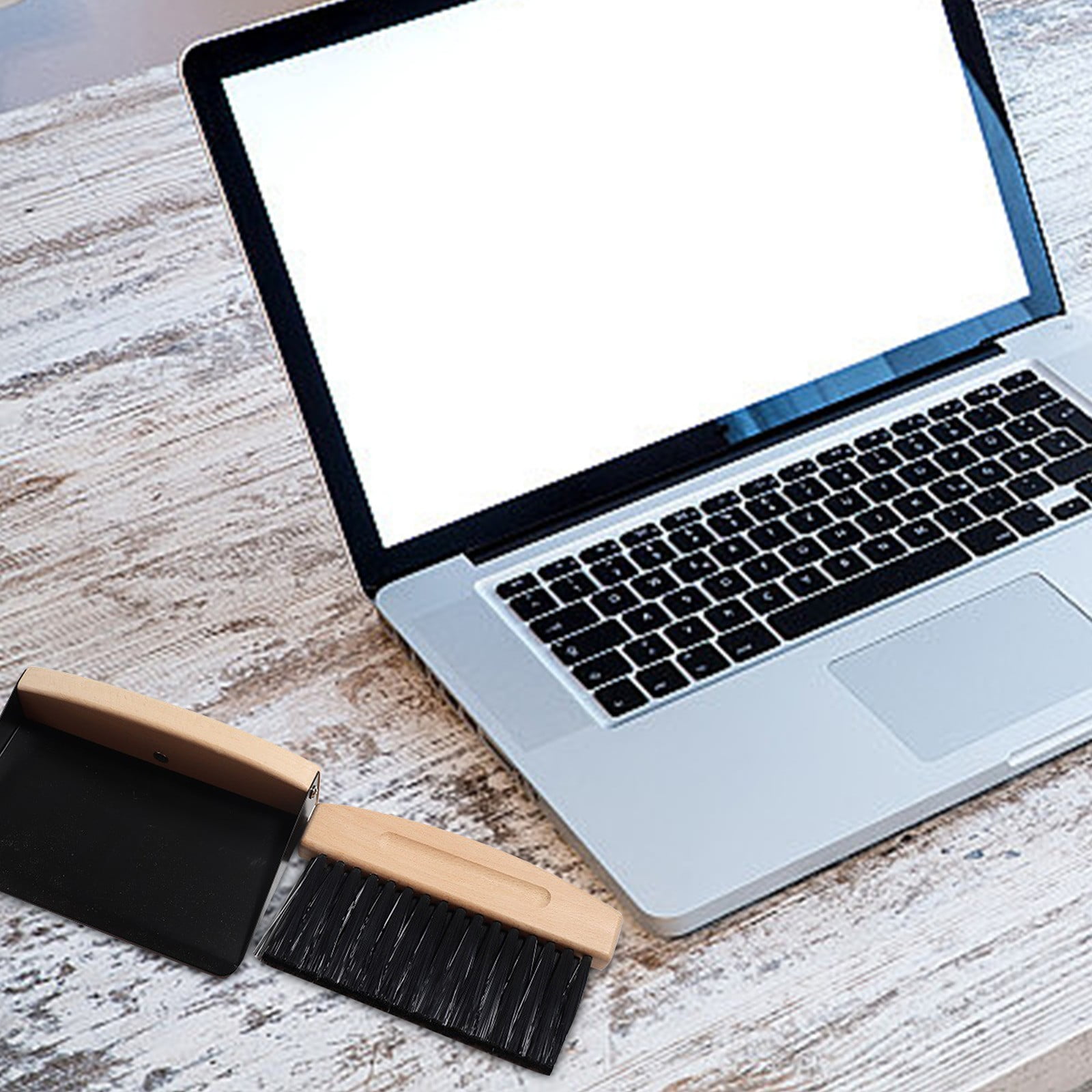 Usdian Small Dustpan Set | Compact Desktop Cleaning Kit | High Density ...